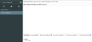 ServiceNow – The ‘Background script’ tool. – Modular Hippo